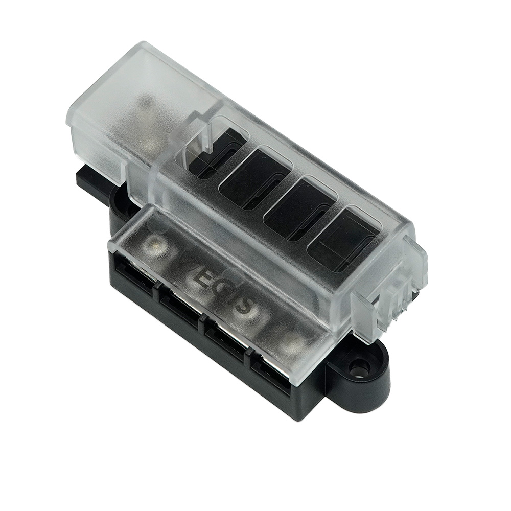 Egis RT Fuse Block - 4 Circuit w-Cover - Boater's Life, LLC